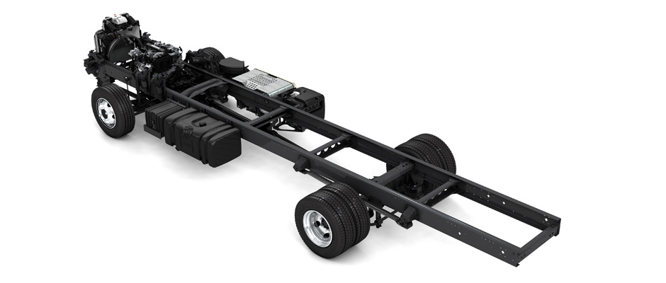 DAF cabless chassis module - DAF Components