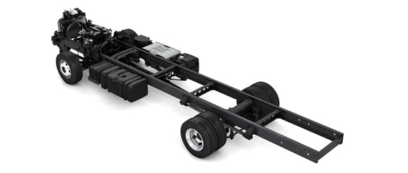 DAF cabless chassis module - DAF Components