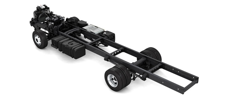 DAF cabless chassis module - DAF Components